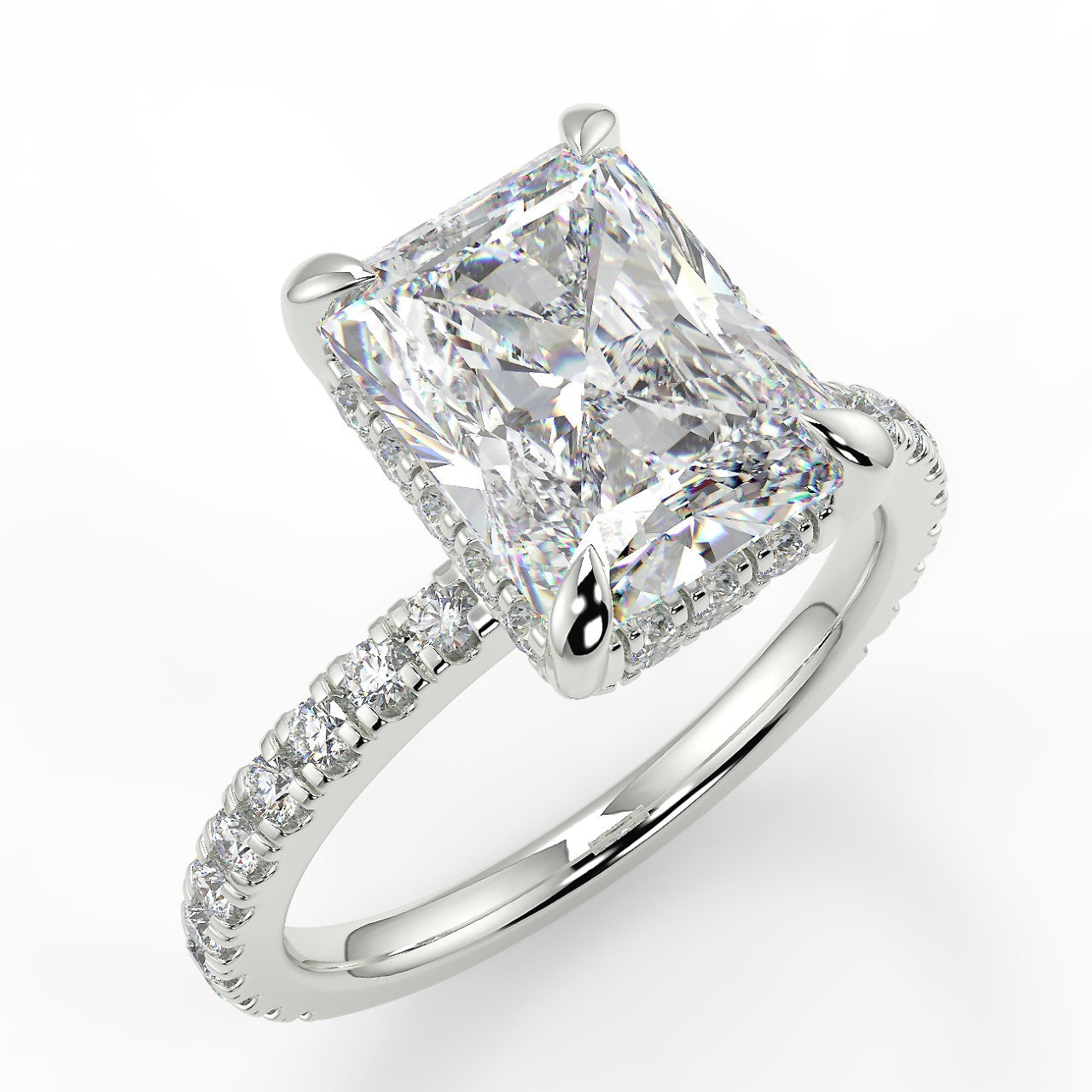 Olivia Lab Created Diamond Engagement Ring – Livia Diamonds