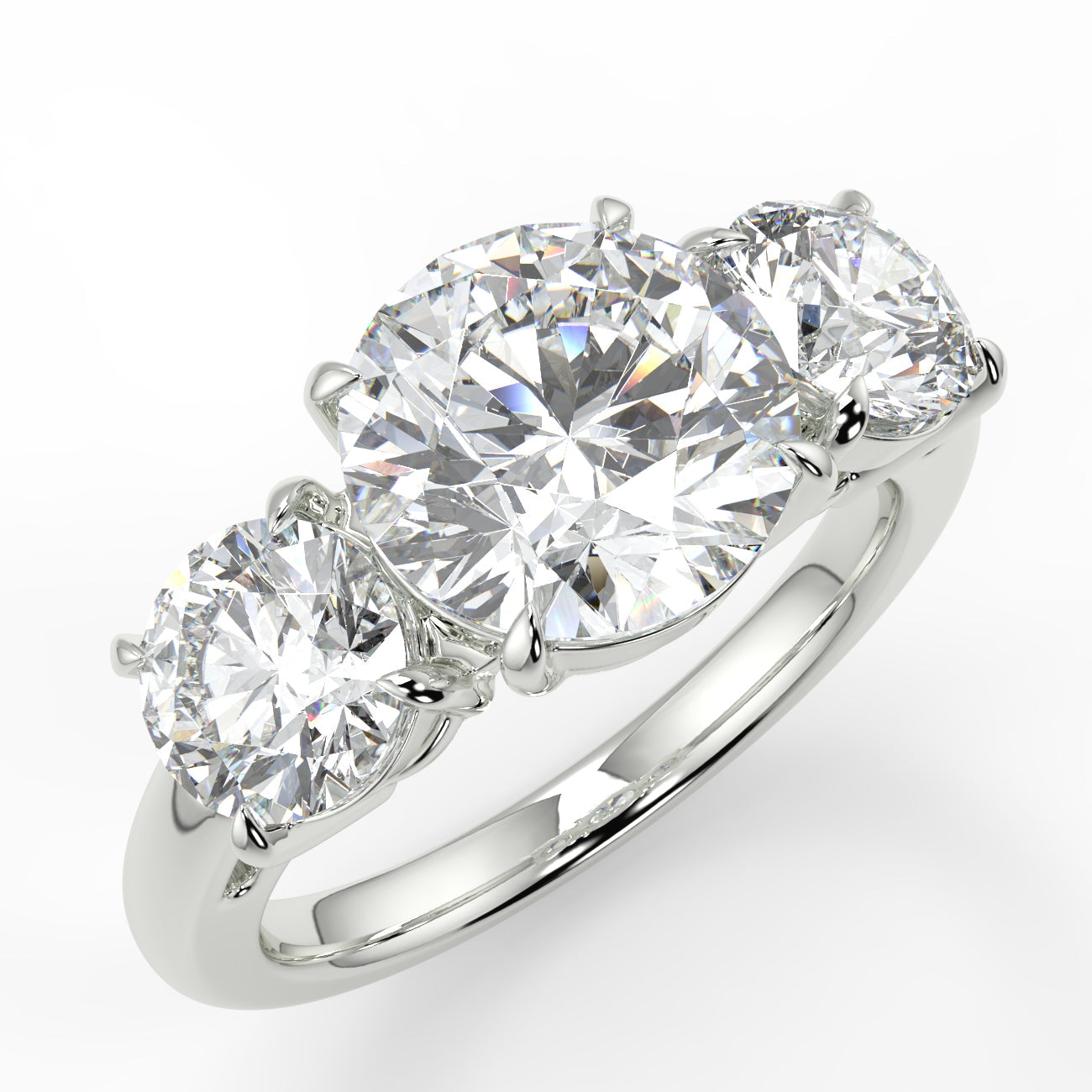 Tiffany Lab Created Diamond Engagement Ring – Livia Diamonds