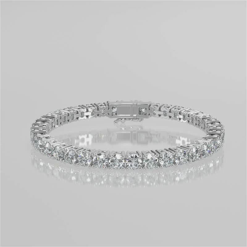 Lab Created Diamond Bracelets – Livia Diamonds