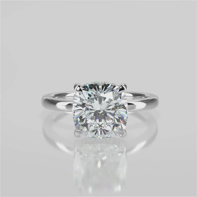 Cushion Cut Engagement Rings – Livia Diamonds